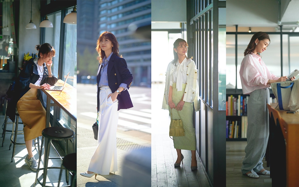 AKB48 柏木由紀さんがCLASSY.ベーシックをまとったら 2023Spring | CLASSY.[クラッシィ]